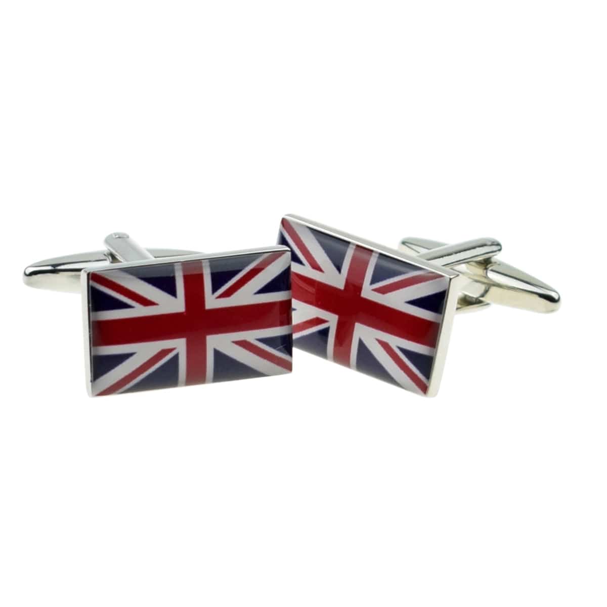 Union Jack Flag Cufflinks | Flag Cufflinks | GB Flag Cufflinks