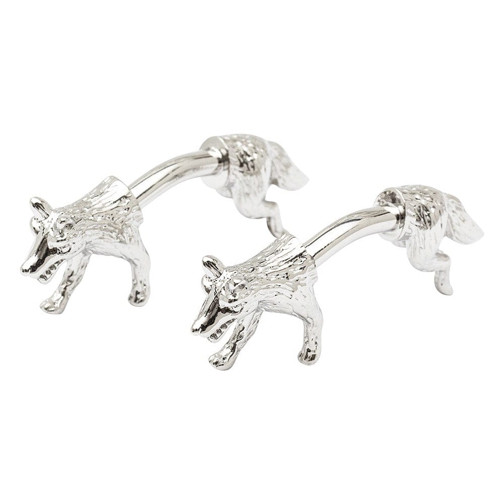 Bar Style Double End Fox Cufflinks