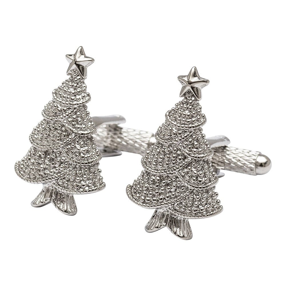 Christmas Tree Cufflinks| Festive Cufflinks | Santa Xmas Cufflinks