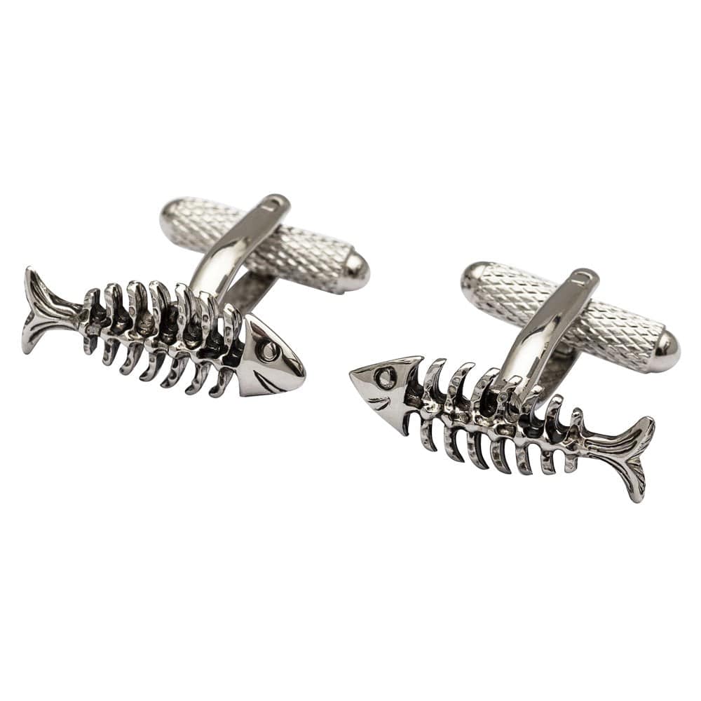 Fish Bone Cufflinks | 100s Of Animal Cufflinks | Sale Animal Cufflinks