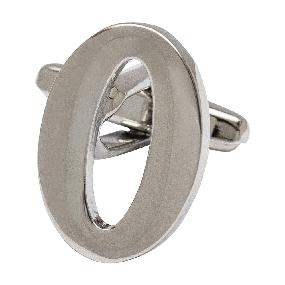 Number 0 Cufflink - Numbers Cufflinks