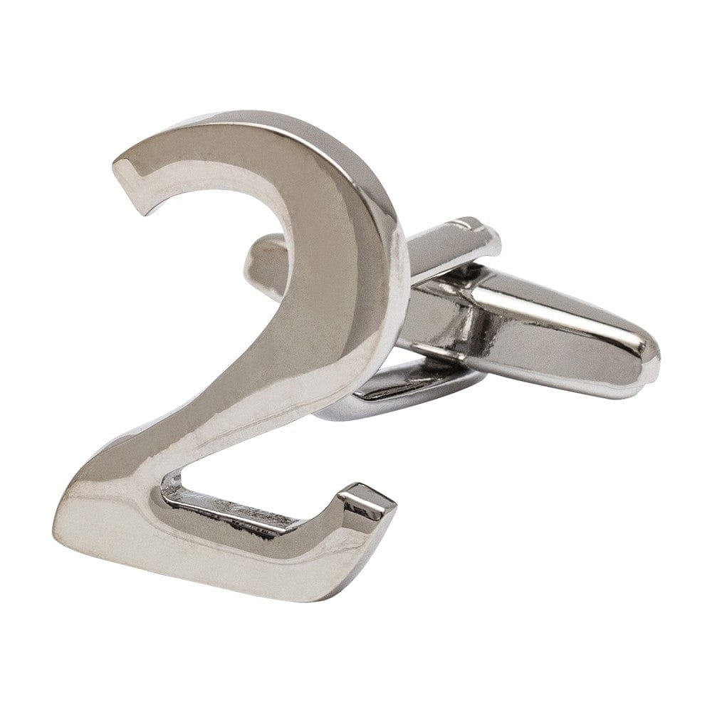 Number 2 Cufflink - Numbers Cufflinks