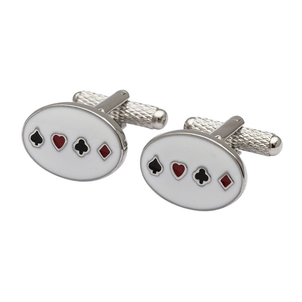 Playing Card Suit Cufflinks