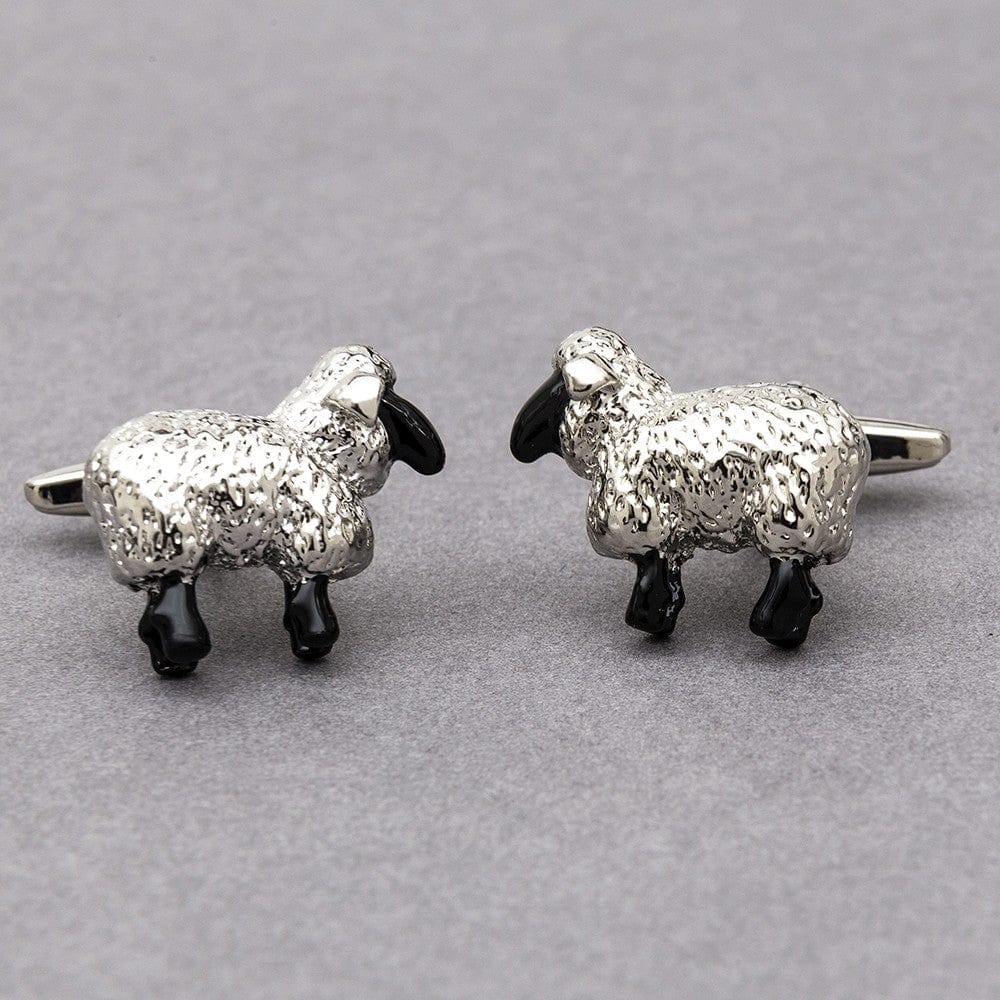 Silver Sheep Cufflinks | Animal Cufflinks | Country Animal Cufflinks