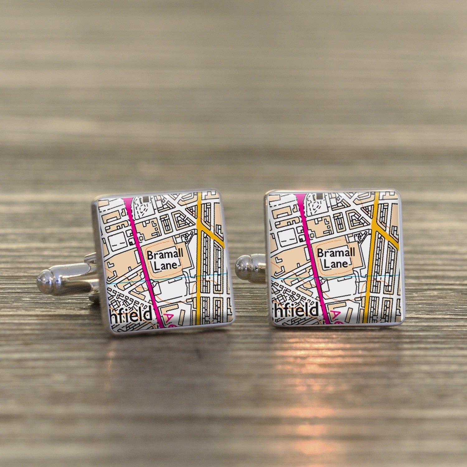 Sheffield United Football Cufflinks | Bramall Lane Stadium Cufflinks