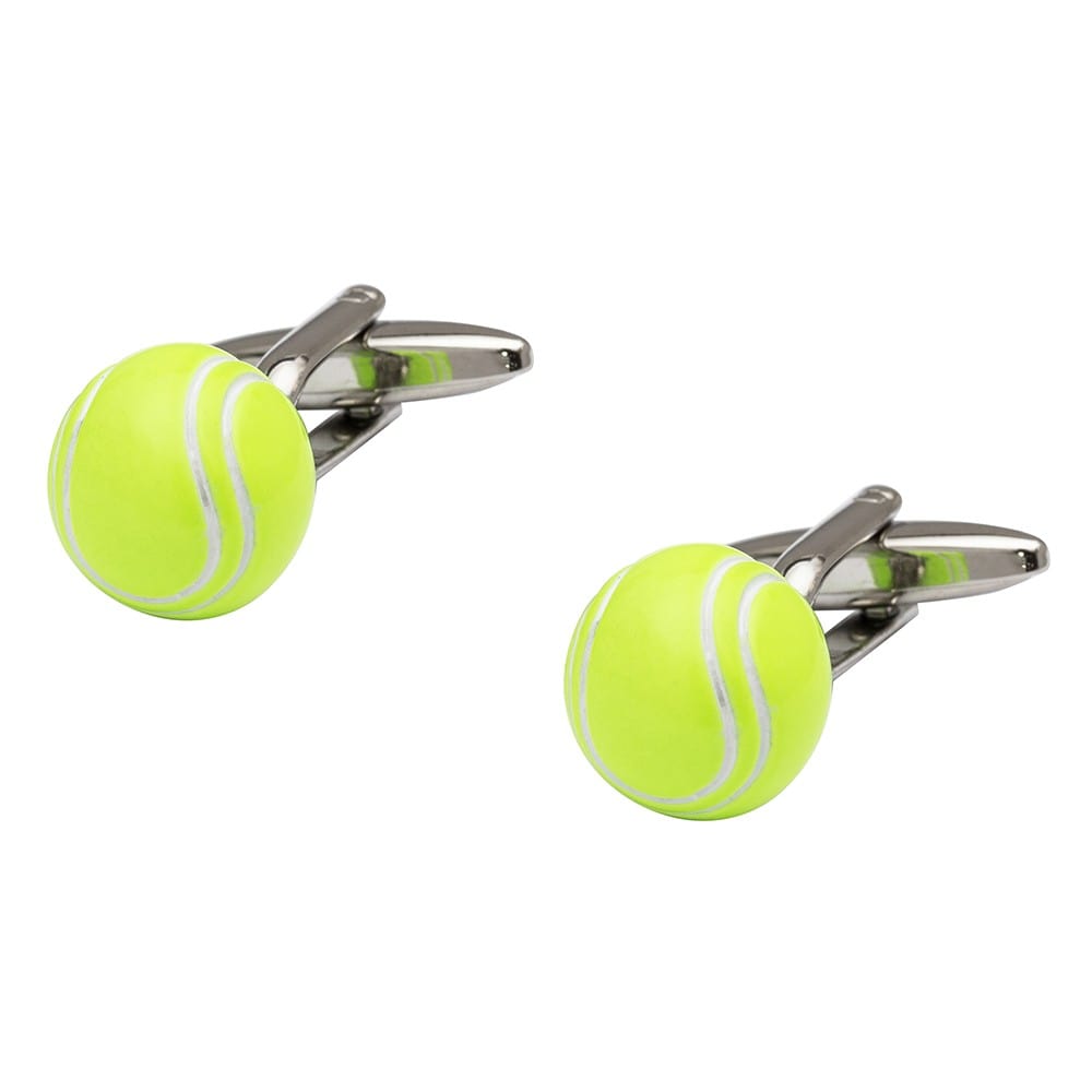 Tennis Ball Cufflinks |Sports Cufflinks | Novelty Cufflinks