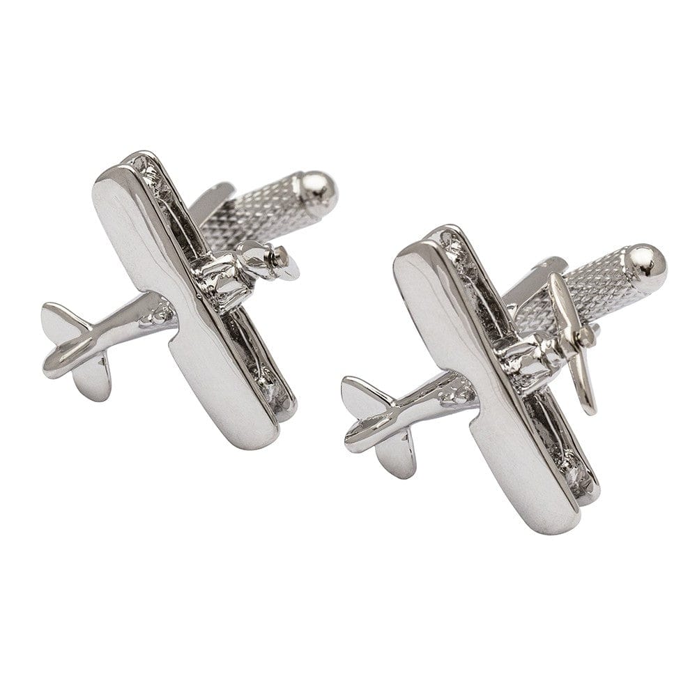 Vintage Tiger Moth Aeroplane Cufflinks | Gifts for Aviation Enthusiasts