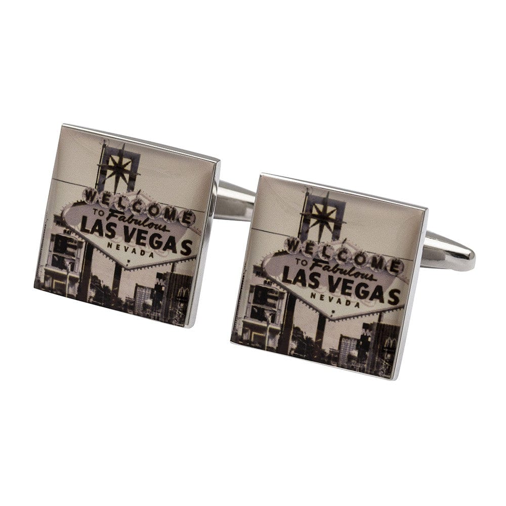 Las Vegas Cufflinks | Retro Nevada Cufflinks | Gambling Cufflinks