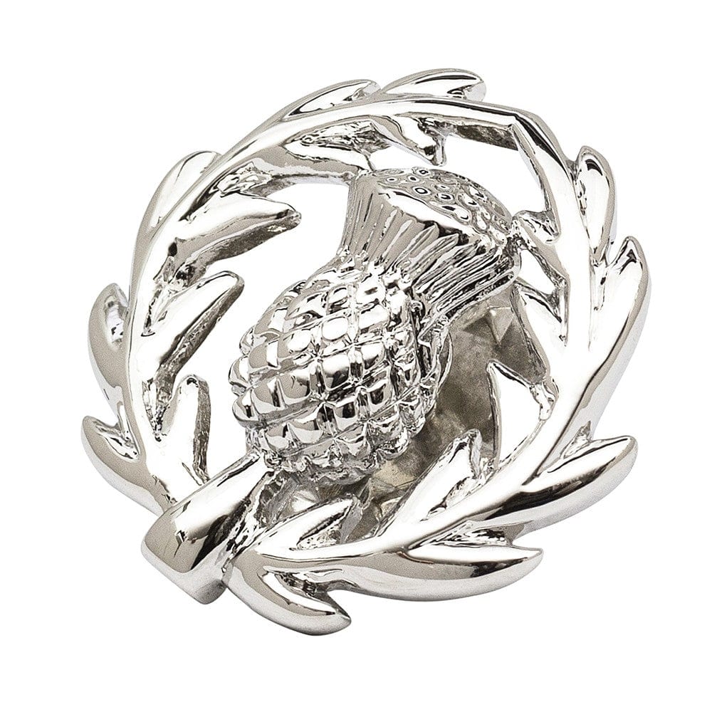Stylish Thistle Lapel Pin | Scottish Lapel Badge | Scottish Thistle